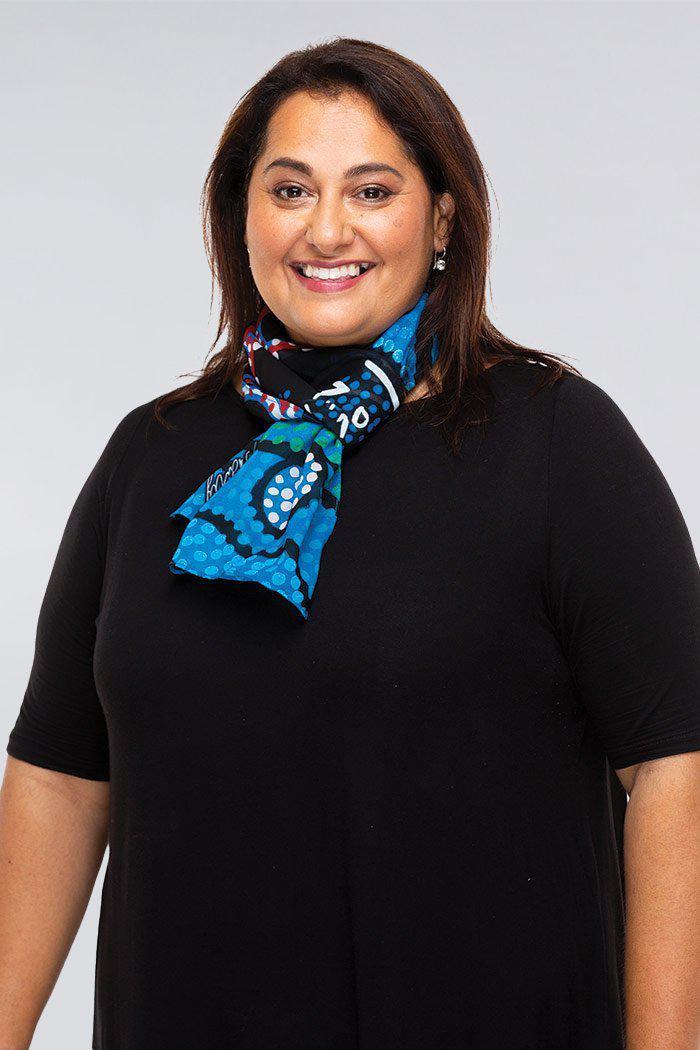 First Nation Voice Rectangle Chiffon Scarf