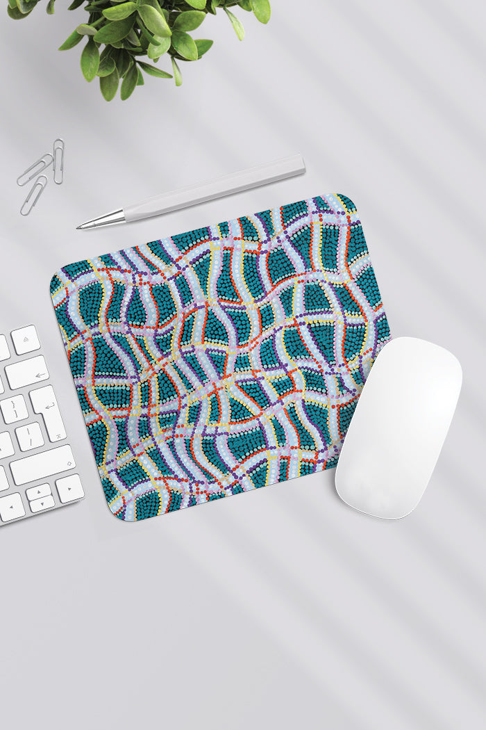 Aboriginal Art Best Desk Mouse Pad Gaming - D.S | Yarn Marketplace